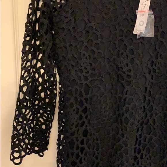 Solitaire | Dresses | Solitaire Black Lace Overlay Cocktail Dress Nwt ...